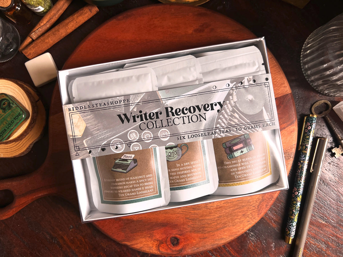 Writer Recovery Tea Sampler Set – Riddle's Tea Shoppe