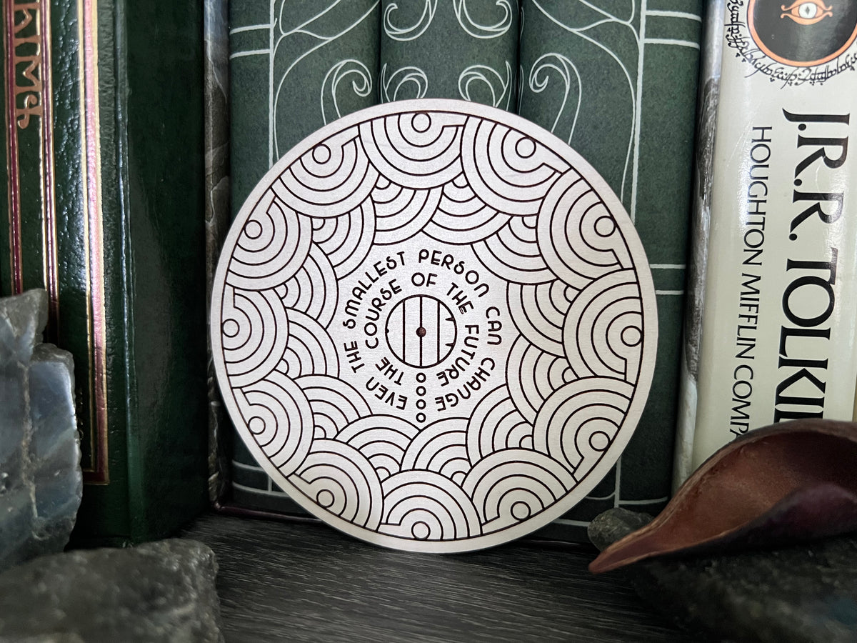 Hobbit Door Coaster – Riddle's Tea Shoppe