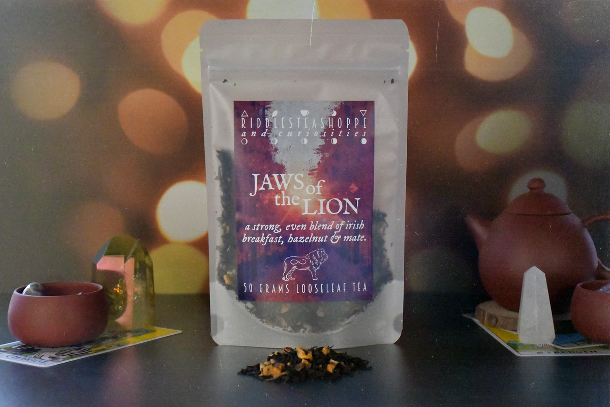 Jaws of the Lion – Riddle's Tea Shoppe