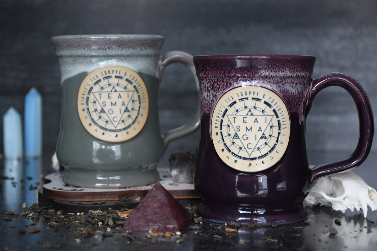 Tea is Magic Stoneware Sigil Mug – Riddle's Tea Shoppe